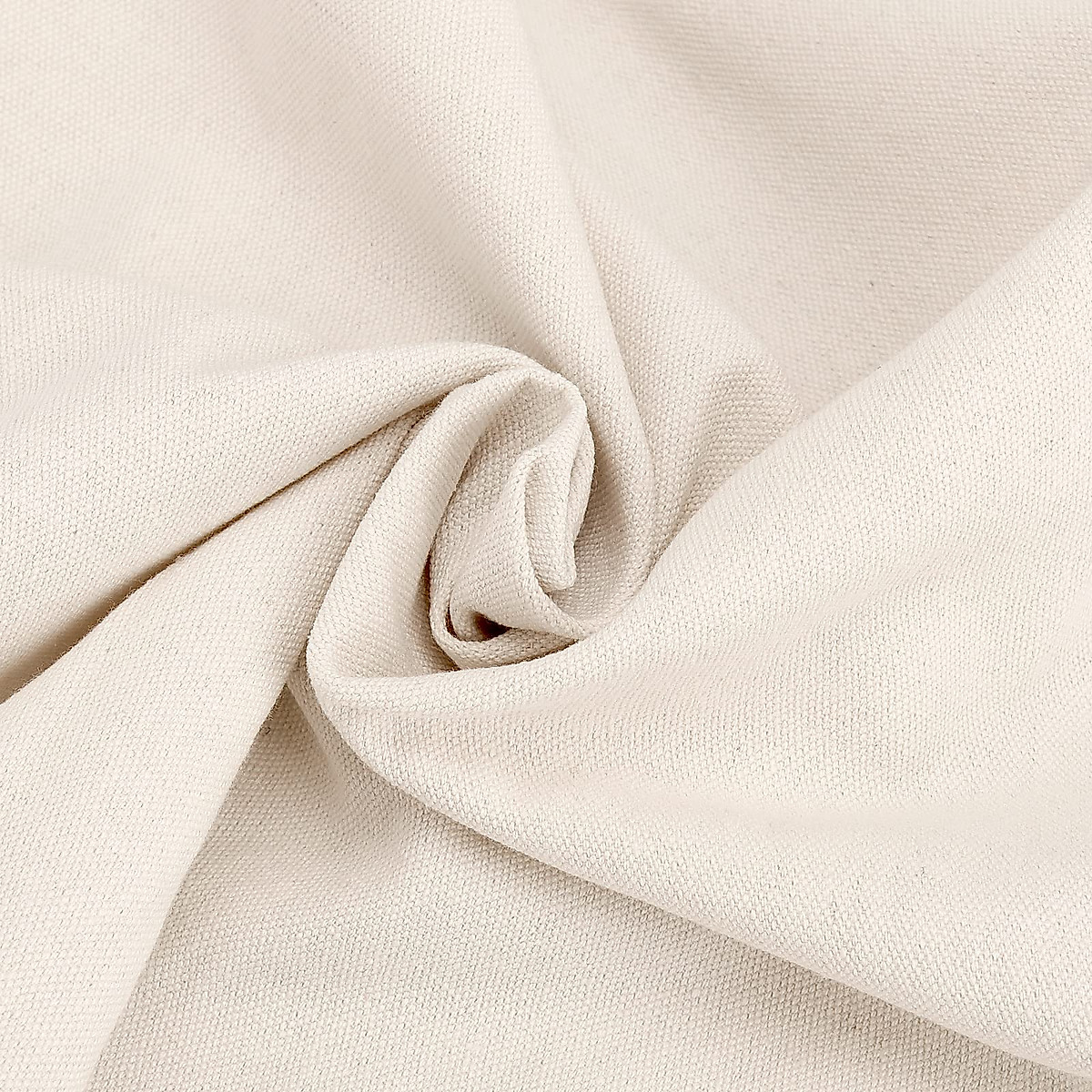 PINGEUI 60 Inch x 4 Yard Nature Linen Needlework Fabric, Plain Linen Fabric Cloth, Large Size Linen Fabric Cloth for Embroidery, Tablecloth, Home Decorations, Crafts