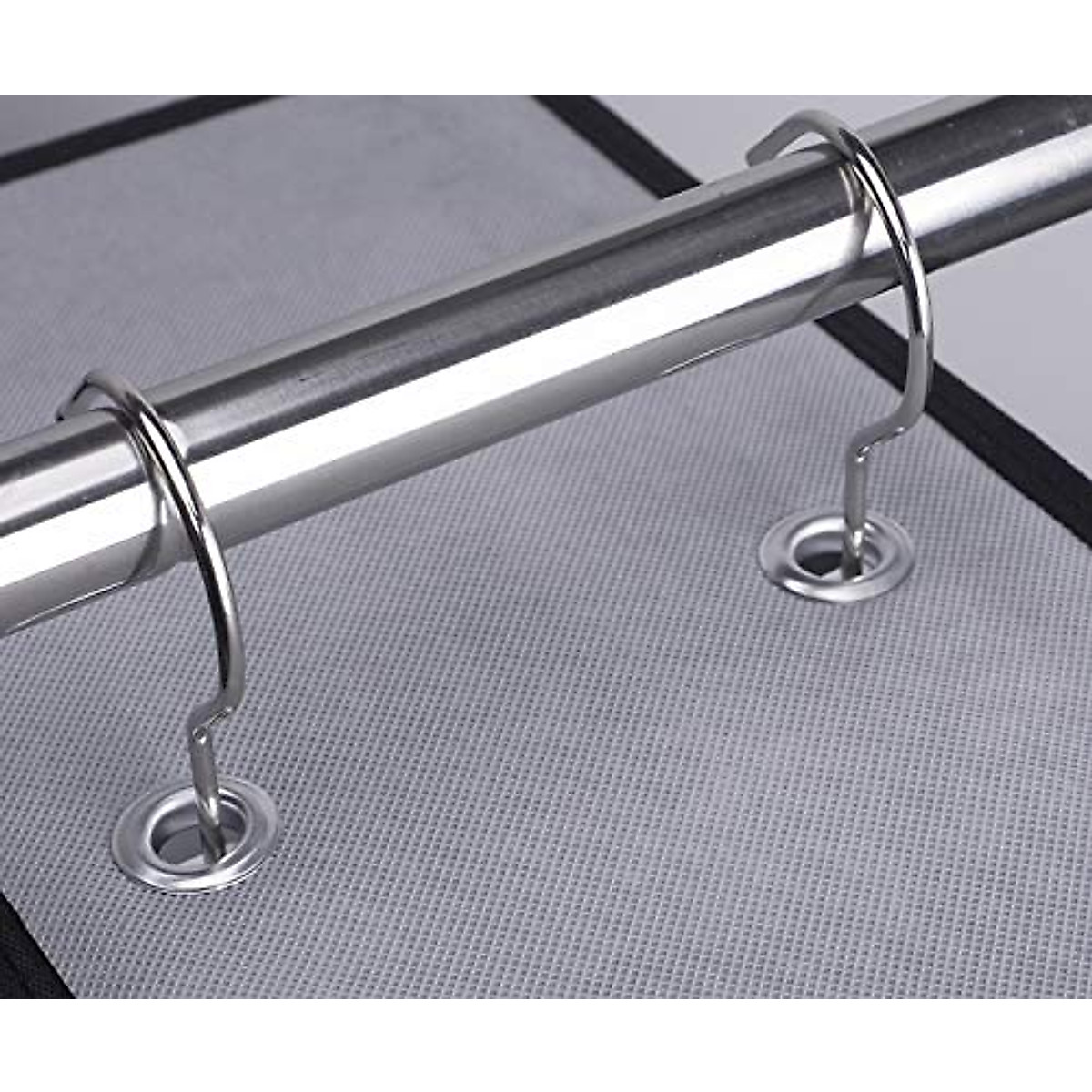 LONGTEAM Homewares Hanging Purse Handbag Organizer Nonwoven 10 Pockets Hanging Closet Storage Bag (Grey)