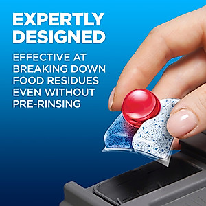 Finish Power Dishwasher Pods, No Pre-Rinse Dishwasher Detergent Soap For Deep Clean & Shine with Degreasing Power, 62 Count