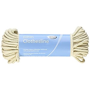 Whitmor 100-Foot Cotton Clothesline