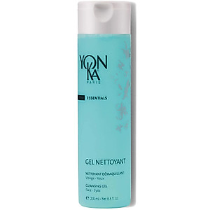 Yonka Gel Face Cleanser, Gentle Foaming Face Wash and Makeup Remover, Natural Plant-Based Formula to Cleanse Pores and Balance Skins pH, Acne Prone and Oily Skin, Paraben-Free, 6.8 Fl Oz