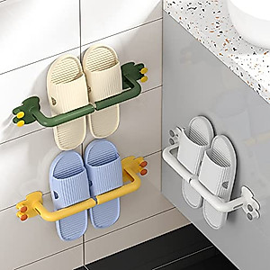 Smalibal 2Pcs Storage Coat Hooks Wall Hooks, Cartoon Elephant Pattern Hook Organizer Heavy Duty Wall Mounted Hooks, Hooks Decorative for Wall Hanging Coats, Key, Cup, Cloth, Hat White