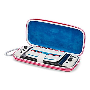 PowerA Travel Pro Slim Case for Nintendo Switch Systems - Kirby Power, Hard Shell, Protective Case, Gaming Case, Console Case