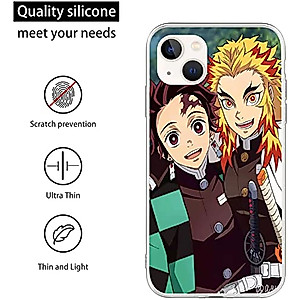 Tongstar Compatible with LG V60 ThinQ | LG V60 ThinQ 5G Case Sla'yer Rengok'u Gift De'mon 996 Man Boys Girls Cartoon Cool Design Soft TPU Phone Case