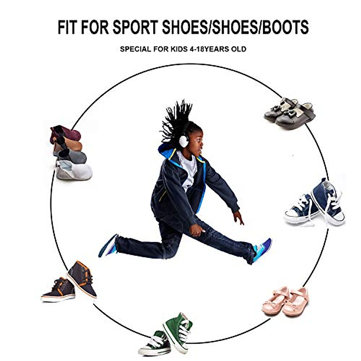 Kids Shoe Stretcher,Shoe Stretcher for Children fit 3-10 Years Old Children,Adjustable Length Width Gifts for Girls Boys