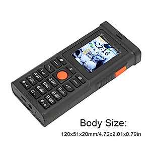 Diydeg Vintage Retro Brick Mobile Phone, Dual Card Dual Standby 2G Big Unlocked Cell Phone for Seniors with 1.7" Screen, Bluetooth, 1800mAh Battery, Quad Band, GSM