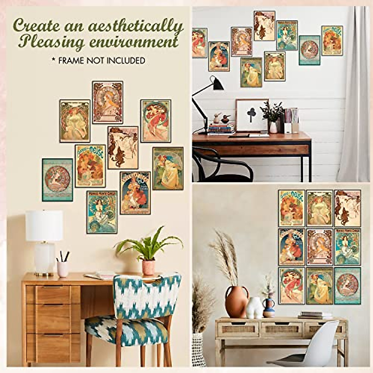 97 Decor Alphonse Mucha Art Prints - Elegant Art Nouveau Wall Decor
