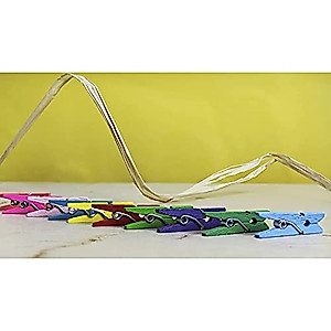 Juvale Mini Wooden Clothespins for Crafts (1 x 0.25 in, 300-Pack)