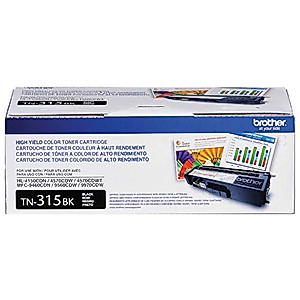 Brother TN315Y Toner Cartridge for Brother Laser Printer Toner - Retail Packaging - Yellow