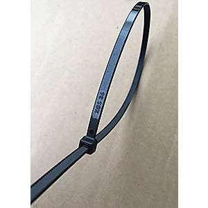 NewNewStar 14.6" 100Pack Heavy Duty Nylon Cable Zip Ties, 50 lb Test, 4.8mm Wide and 370mm Long (Black)