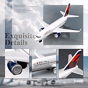 Joylludan Model Planes Delta Model Airplane Toy Plane Aircraft Model for Collection & Gifts