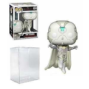 The Vision Pop #824 Pop TV: Wanda Vision Vinyl Figure (Bundled with EcoTek Protector to Protect Display Box)