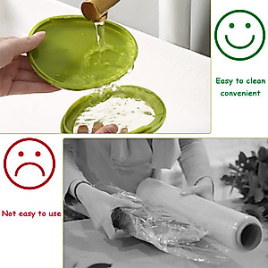 4 PCS Fresh Stretch Pod for Avocado Onion Lemon Tomato Saver and Storage Keeper Reusable Avocado Stretch Storage Containers Food Storage Box for Fruit and Vegetable Storage