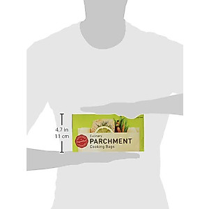 PaperChef PC5003 (2 Pack) Parchment Paper Nonstick Cooking Bags, 10-ct/Box, 1483, Tan