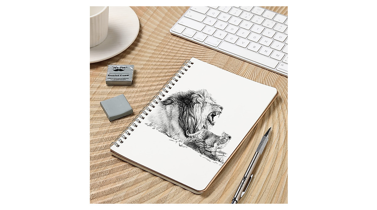 Mr. Pen Kneaded Erasers - 18 Pack for Precise, Residue-Free Art
