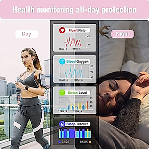 TMHAI Smart Watch for Women Men, with Bluetooth Calling Alexa Built-in, 1.8" HD Screen Smartwatch with Blood Oxygen Heart Rate Sleep Monitor, 100 Sports Modes for iPhone Android Phones