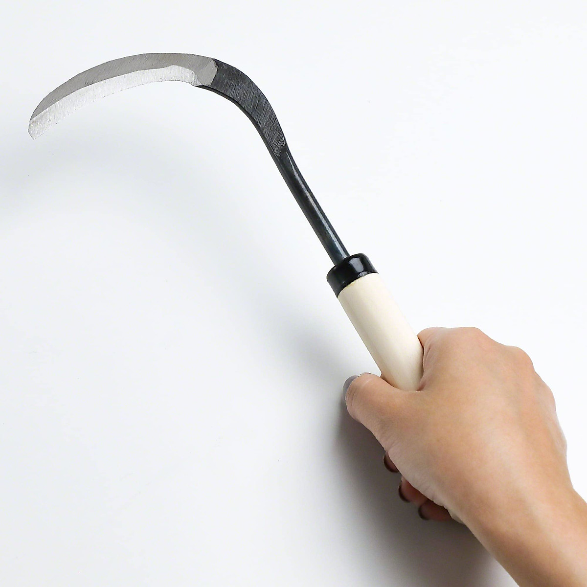 Wazakura Made in Japan 6PCS Bonsai Repotting Tool Kit with Anodized Aluminum Wire: Yasugi Steel Satsuki Bonsai Scissors, Sickle, Trunk Brush, 3 of Bonsai Training Wires (2mm, 2.5mm, 3mm)