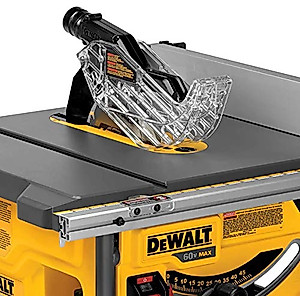 DEWALT FLEXVOLT 60V MAX* Table Saw, 8-1/4-Inch, Tool Only (DCS7485B)