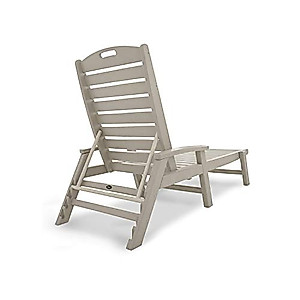 Yacht Club Chaise with Arms - Stackable (Sand Castle)