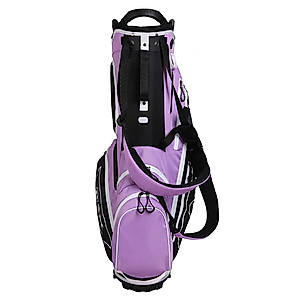 Ram Golf Ladies FX Lightweight Golf Stand Carry Bag, Lilac/White