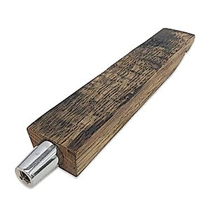 WhiskeyMade Bourbon Barrel Stave Tap Handle - Custom Beer Tap Handles for Breweries, Bars, Restaurants, and Beer Kegs - Wooden Keg Tap Handle for Beer-Lovers and Alcohol Enthusiasts