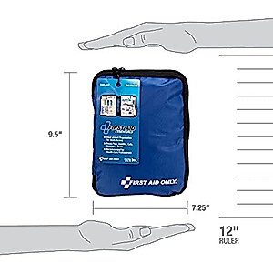 First Aid Only 442 All-Purpose Emergency First Aid Kit for Home, Work, and Travel, 298 Pieces