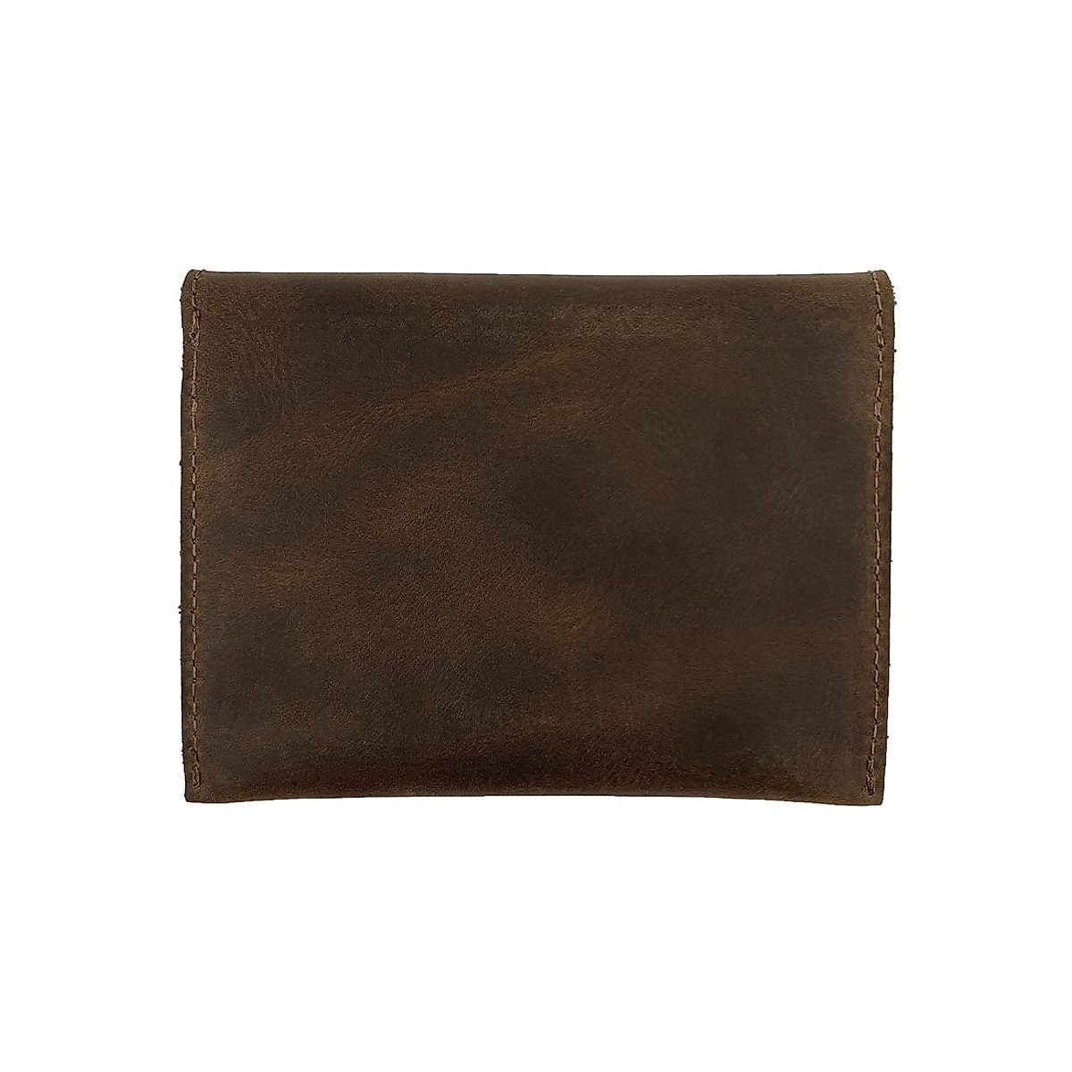 Heather's, Minimalist Wallet Handmade from Full Grain Leather - Durable Cash Organizer, Card Holder - Versatile Accessory for Everyday Use, Travel - Bourbon Brown