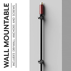 ICONIT Cable Anchors for Desk Organization Gun Metal | Premium Aluminum Cord Organizers | Charger + Cable Management Clips for Home & Office | Stylish, Sturdy, & Functional | (3 Pack)