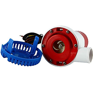 Submersible Boat Bilge Water Pump 12v 1100gph Non-Automatic Marine Electric Bilge Pump for Ponds, Pools, Spas Silent, Boat Caravan RV Submersible