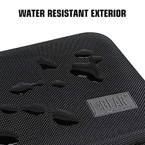 USA GEAR 7.5 Inch Hard Shell Camera Monitor Case - Portable Video Monitor Bag Compatible with Feelworld Monitor, Atomos, SmallHD Focus, Shinobi SDI, Lilliput A7s, and More Video Monitors (Black)