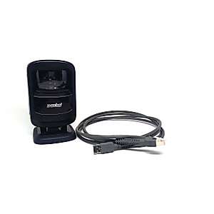 Zebra Symbol DS9208 Series Handsfree Standard Range Scanner Kit with Shielded USB Cable (DS9208-SR4NNU21Z), Black