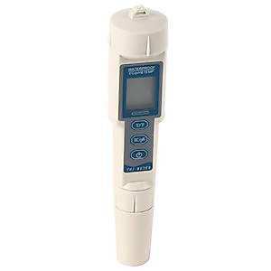 Hydroponics Ph Pen Kit,Ph Tds Meter,Misura Ph Per Bevande,Ph Meter Food High Accuracy Portable 3 in 1 Pen Type Digital Ph Ec Temp Meter Water Quality Monitor Tester