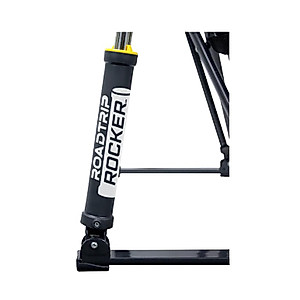 Outdoor Roadtrip Rocker Collapsible Rocking Chair (Black)