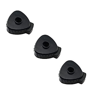 TUOREN Plastic Cymbal Quick Release Nut 6-8mm for Cymbal Jazz Drum Parts Accessories 6 Packs