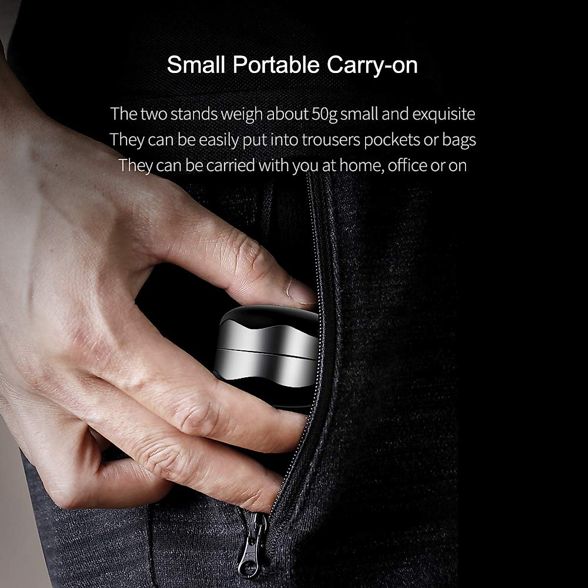 Laptop Cooling Pad, Hagibis Ergonomic Laptop Stand Small Invisible Cooler Ball Portable Magnetic Foot Heat for MacBook Pro Computer