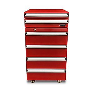 Whynter TBR-185SR 1.8 cu. ft. Portable Tool Box Refrigerator with 2 Drawers and Lock, One Size, Powder Coated Red
