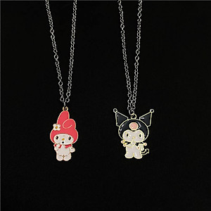 Lovely Cartoon Animals Pendant Necklace for Women BFF Friendship Memorial Jewelry Gift