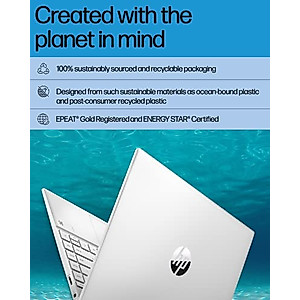 HP Pavilion Aero 13 Laptop, AMD Ryzen 5 5625U, 8 GB RAM, 512 GB SSD, 13” WUXGA IPS Display, Windows 11 Home, 16:10 Aspect Ratio, Thin Design, Backlit Keyboard, Long Battery Life (13-be1010nr, 2022)