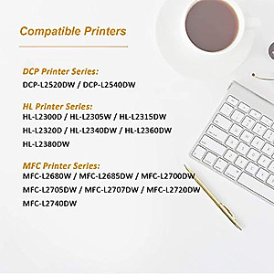 InkNI DR630 Compatible Drum Unit Replacement for Brother DR630 DR-630 for MFC-L2700DW HL-L2380DW DCP-L2540DW MFC-L2740DW MFC-L2705DW HL-L2340DW HL-L2300D HL-L2360DW HL-L2320D Printer (Black,1-Pack)