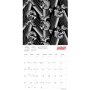 MoDA Japanese Stencils: Katagami Wall Calendar 2022 (Art Calendar)