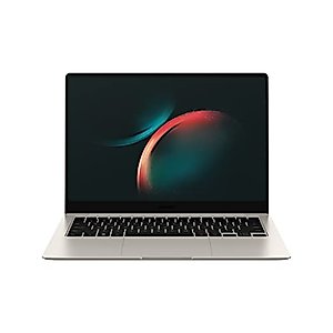 SAMSUNG 14” Galaxy Book3 Pro Laptop Computer, 13th Gen Intel Core i7-1360P Processor / 16GB / 512GB, 3K AMOLED Screen, 120hz, Fingerprint Reader, FHD Webcam, 2023 Model, NP940XFG-KA2US, Beige