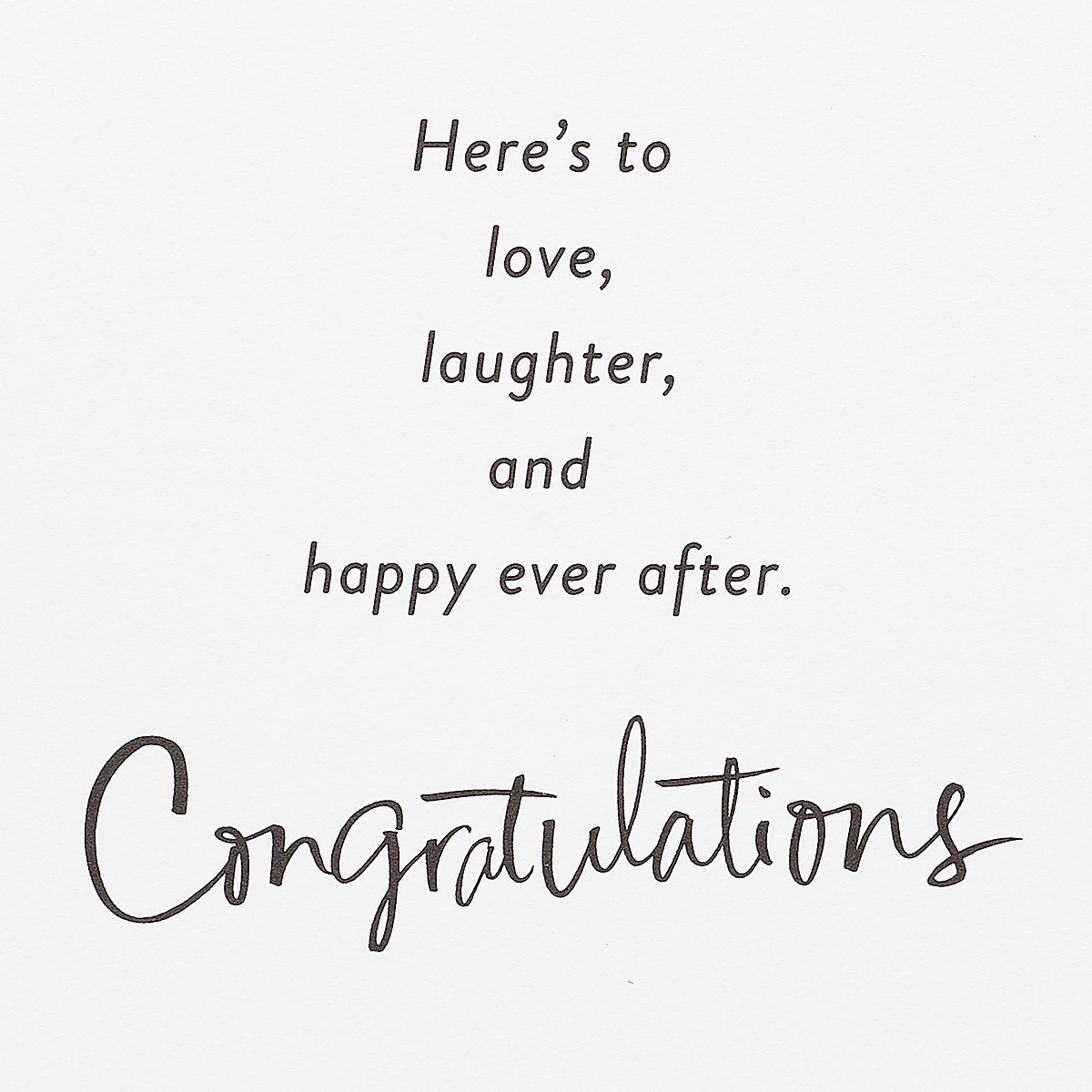 American Greetings Engagement Card (Happy Ever After)
