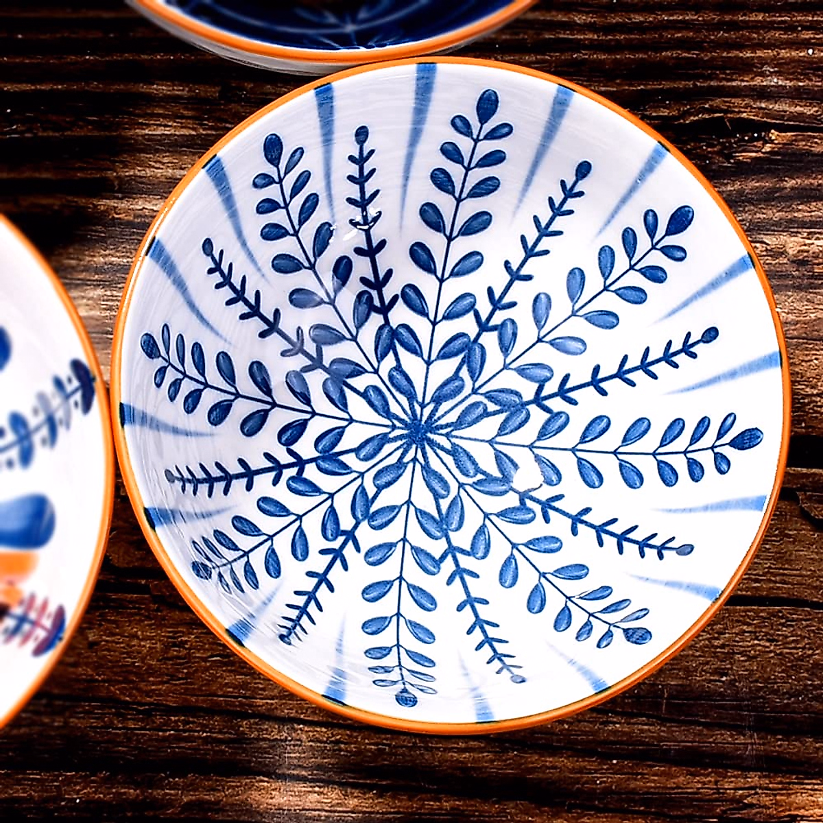 BOSILI Japanese Rice Bowls set of 4,Ceramic Rice Bowls with Gift Box (4 set)