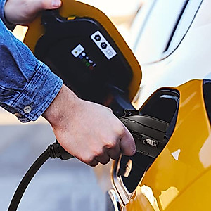 YITAHOME Level 1 & Level 2 EV Charger, 16 Amp 240V 25ft Cable, Portable J1772 Electric Car Charger Adjustable Current Timing Delay Electric Vehicle Charging Stations, NEMA 6-20 & NEMA 5-15 Plug