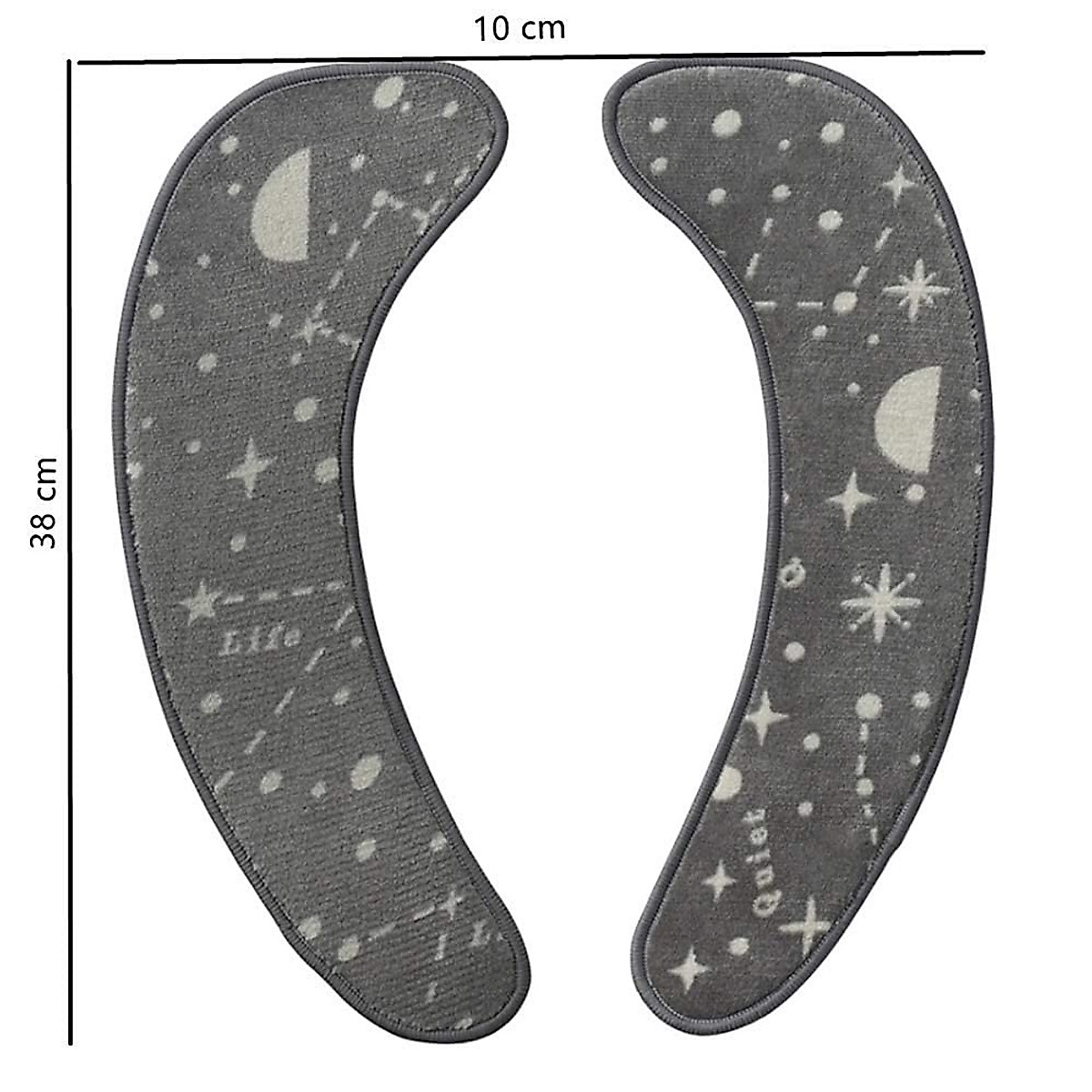 xiaozhenjida Toilet Seat Cushion The Starry Sky Toilet Cover Seat Pad Washable Toilet seat Cushion for Family