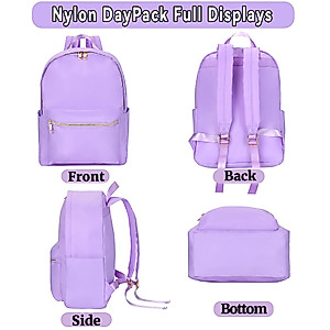YogoRun Backpack Daypack Girls &Women &Youth &Teens (Purple)