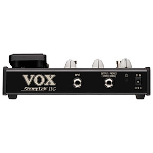 Vox Stomplab IIG 2G Guitar Multi-Effects Pedal w/Built-In Expression Pedal and Power Supply
