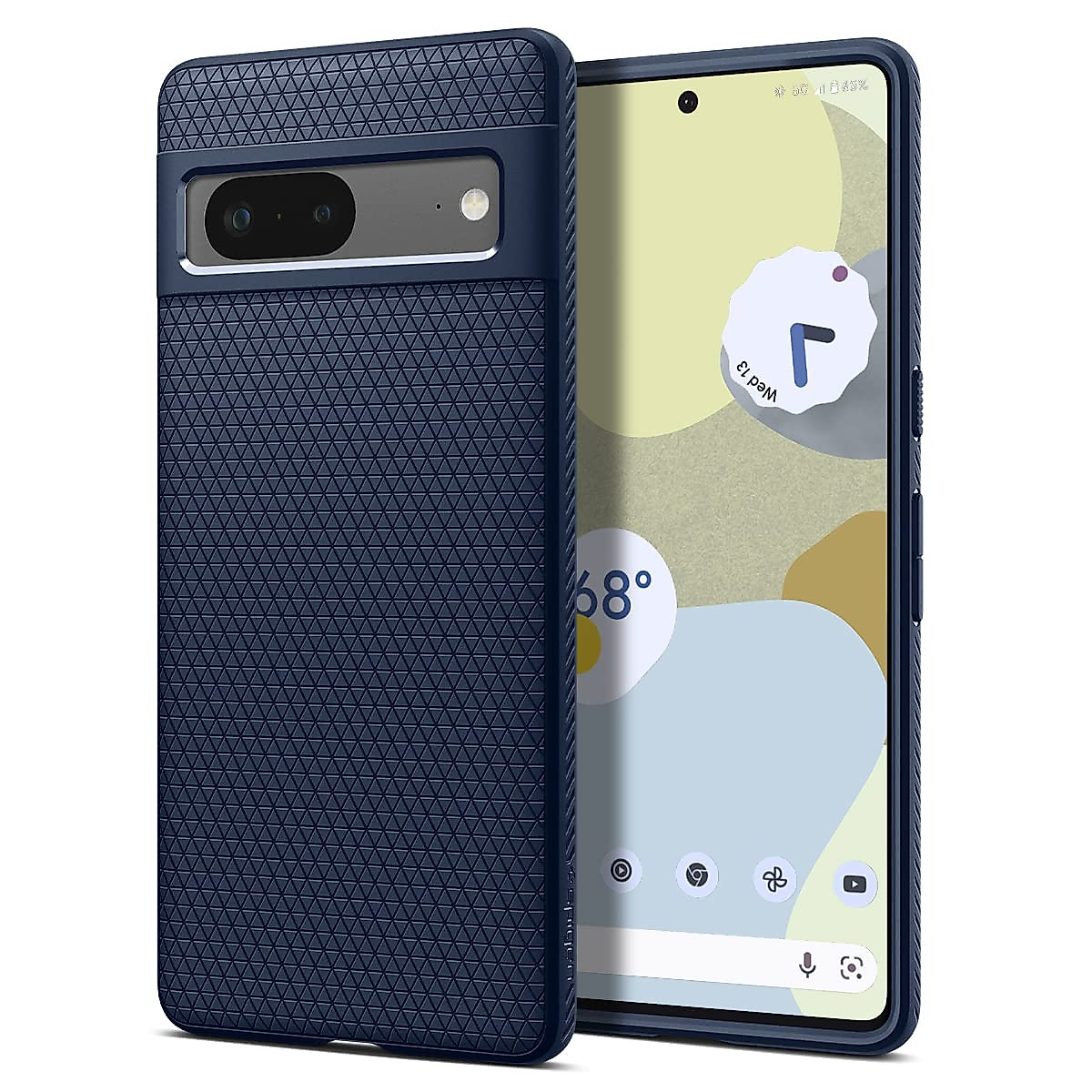 Spigen Liquid Air Case Compatible with Google Pixel 7 - Navy Blue