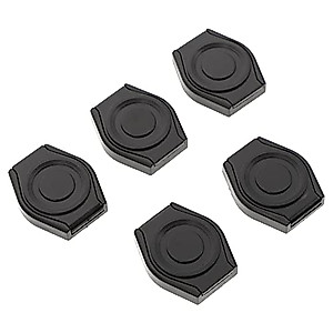 UKCOCO USB Camera Computers Laptops 5pcs Laptop Universal Practical Webcam Caps Covers Peep Blocker Plastic Privacy Tablet Anti Anti-peep Home Black for Camera Cover USB Camera
