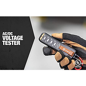 Southwire 40141S Voltage Tester, Black/Brown